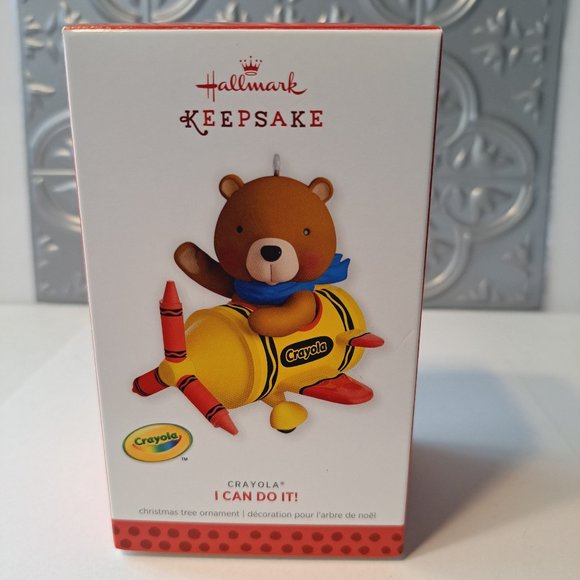 Hallmark | Holiday | Hallmark 23 Crayola Crayon I Can Do It Ornament ...